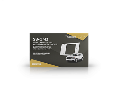 Maestro S8-GM3 APX - S8-GM3 APX - Radio installation parts - Custom ...